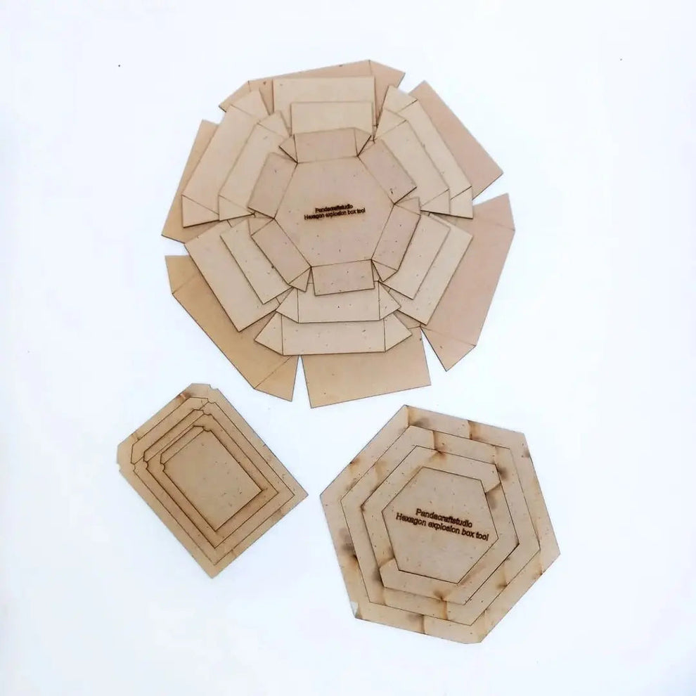Hexagon Explosion Box Tool [BIG] - Buy Online Now! – PandaCraftStudio