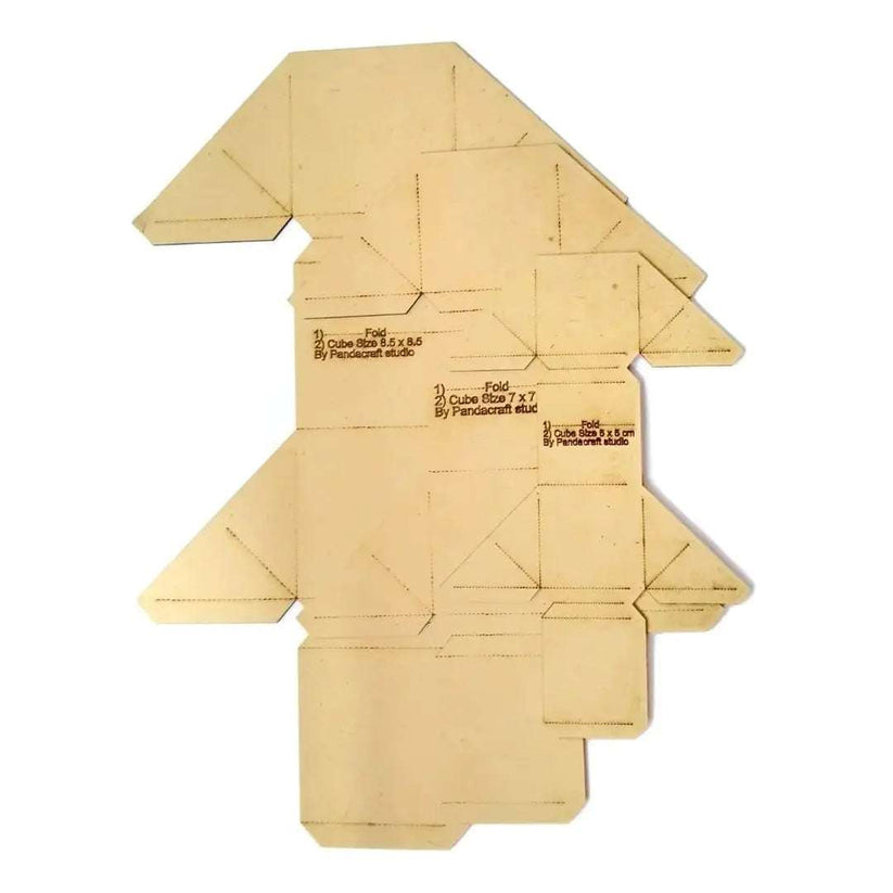 Pop-Up Cube Tool - Perfect for Crafting and DIY Projects – PandaCraftStudio